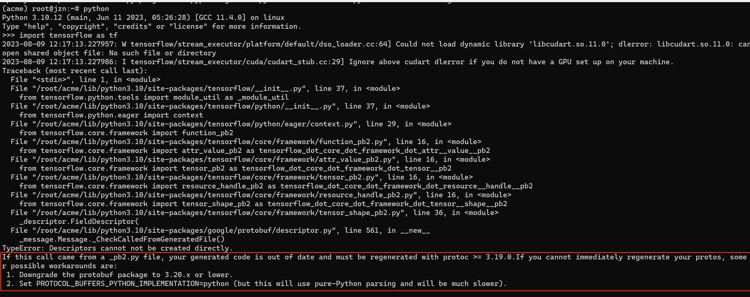 Acme 在 Ubuntu22.04 上的执行 （gpu运行版本）_ubuntu acme-CSDN博客