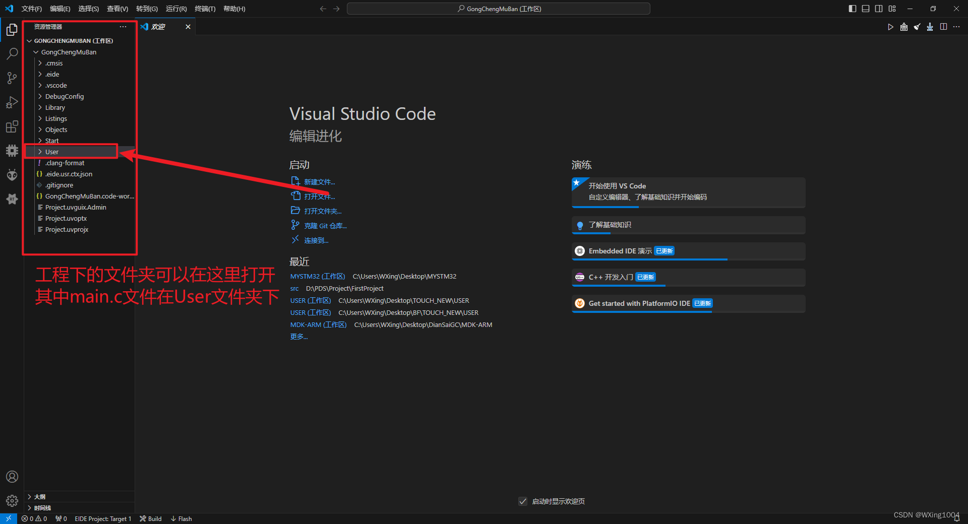 手把手教你配置，VSCode+EIDE开发STM32，超详细，超好用。_vscode eide-CSDN博客