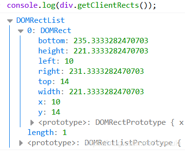 DOM基础笔记——getBoundingClientRect() / getClientRects()_domrect getclientrects-CSDN博客