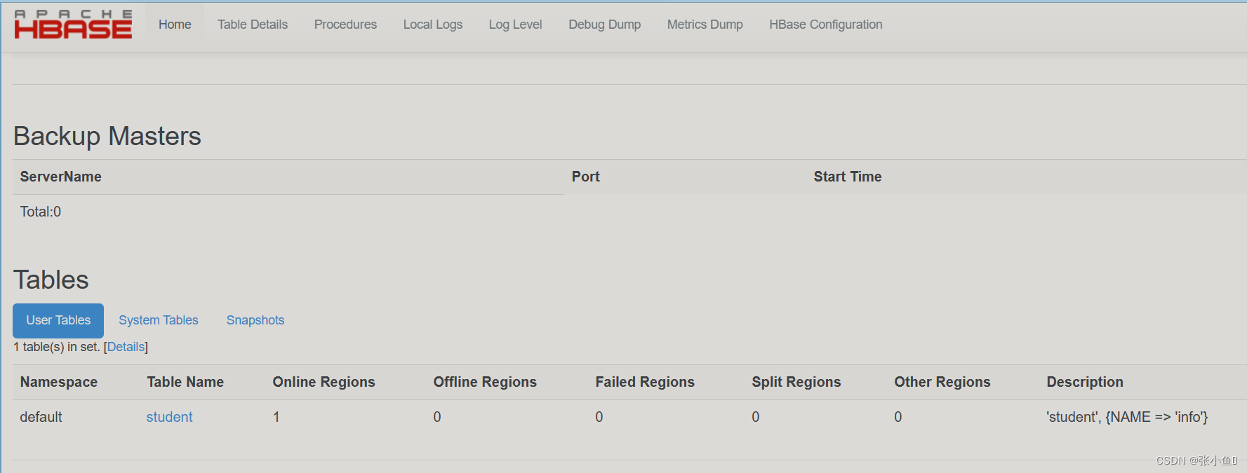 centos7虚拟机下hbase的使用案例讲解_hbase(main):002:0> status error: centos7-139: name-CSDN博客