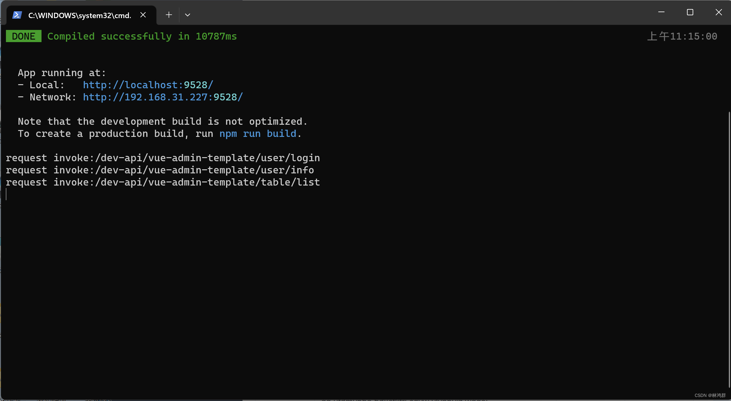 vue-admin-template后台管理模板在windows/linux/macos使用_mac vue-admin-CSDN博客