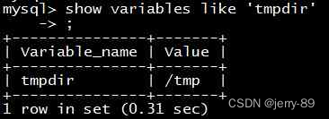 ERROR 1026 (HY000): Error writing file ‘/tmp/MLu7fgSu‘ (errno: 28 - No space left on device ...