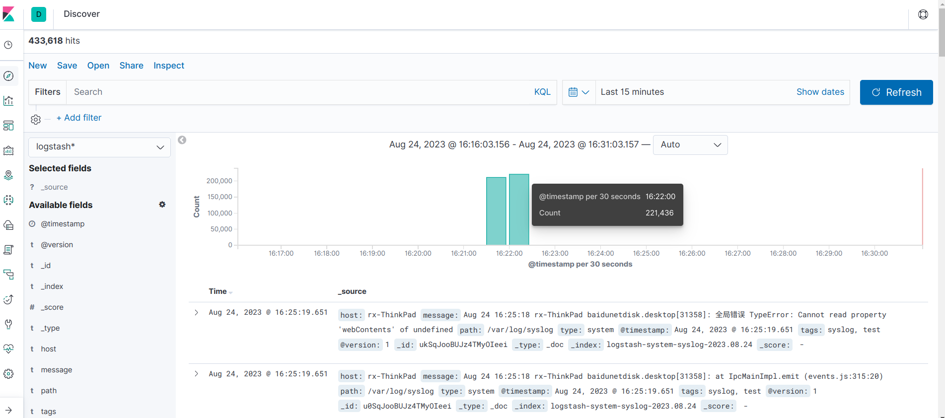 使用ELK(ES+Logstash+Filebeat+Kibana)收集nginx的日志_elk收集nginx日志-CSDN博客
