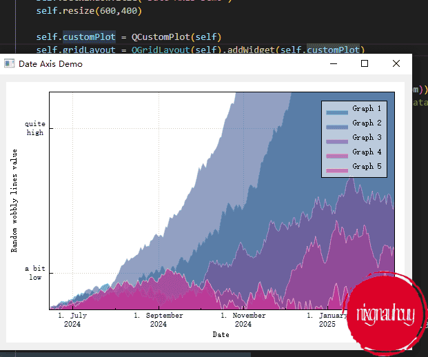 Pyqt QCustomPlot 简介、安装与实用代码示例（三）_python qcustomplot-CSDN博客