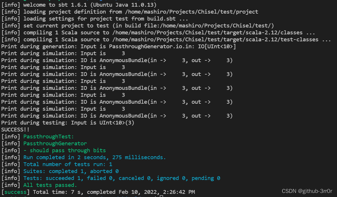 Chisel教程——02.Chisel环境配置和第一个Chisel模块的实现与测试-CSDN博客