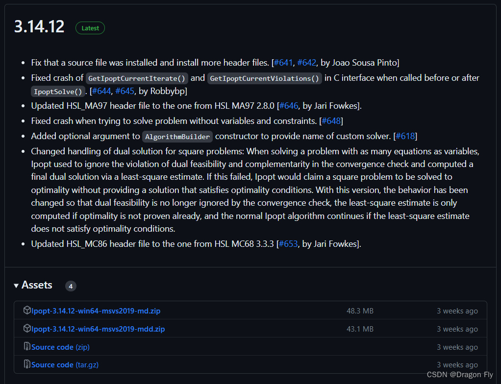 VS2017配置Ipopt-基于Windows环境_ipopt-3.10.1-win64-intel11.1-CSDN博客
