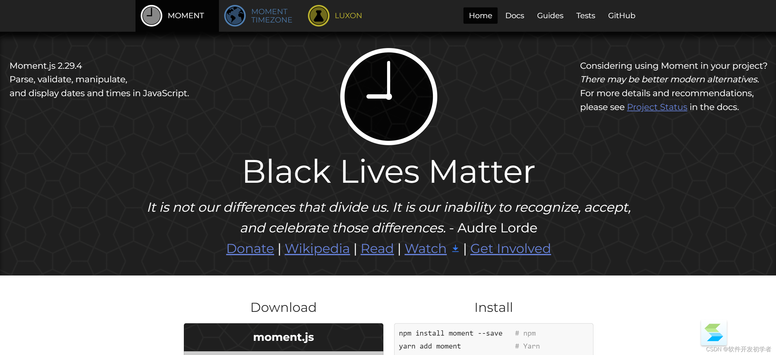Moment.js日期时间扩展库_moment.min.js-CSDN博客