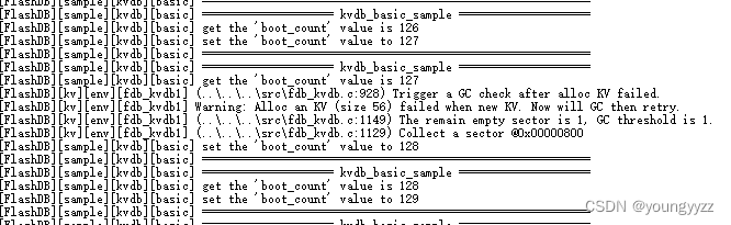 flashdb之kvdb的gc过程实验_trigger a gc check after alloc kv failed.-爱代码爱编程
