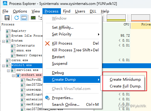 Windows上使用dump文件调试_win dump 教程-CSDN博客