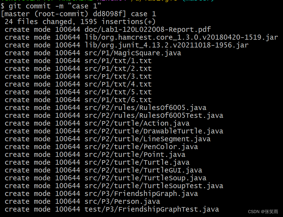 软件构造lab1中git命令的详细操作_git cd如何进入个人目录-CSDN博客