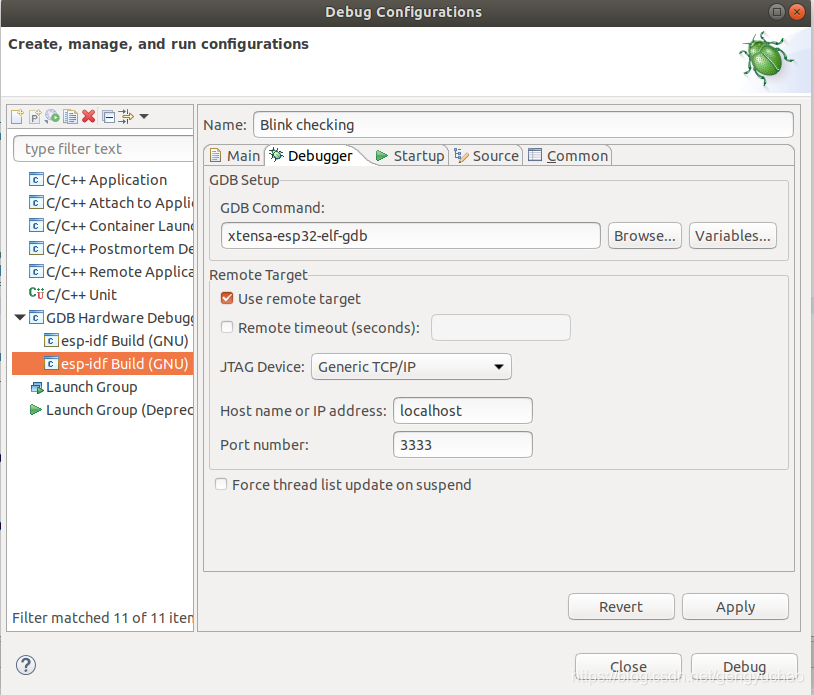 ESP32 使用 Eclipse 进行 Debug 调试_esp debuger-CSDN博客