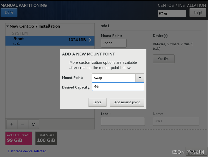 VMware上安装CentOS7+连接Xshell（图解超祥，实测成功）_在虚拟机 vmware 中安装 centos 7及使用 xshell ...