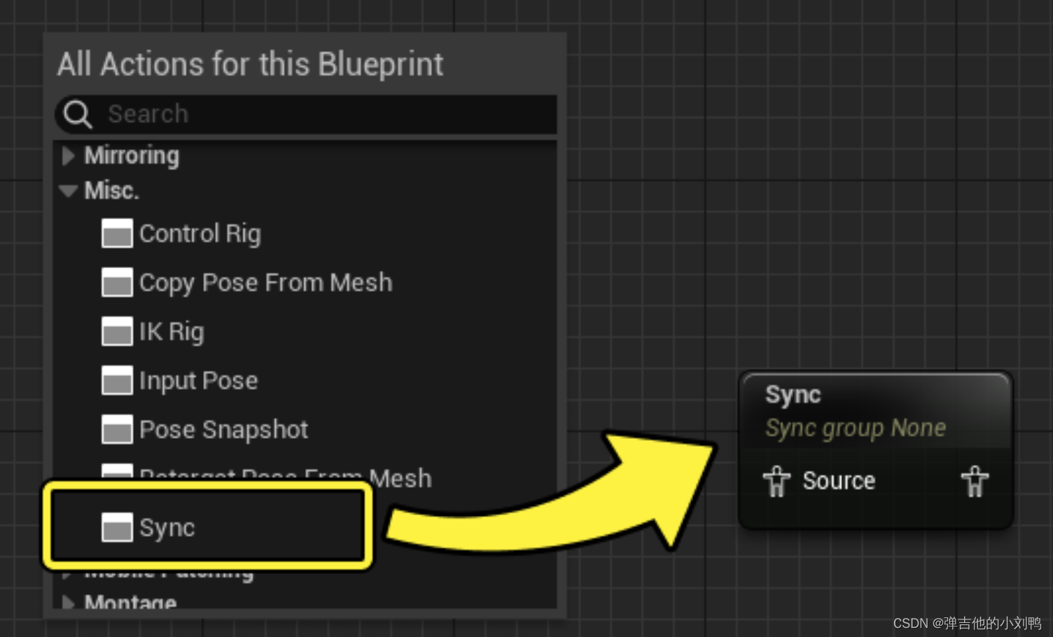 UE里的Sync Groups_blendspace graph-CSDN博客