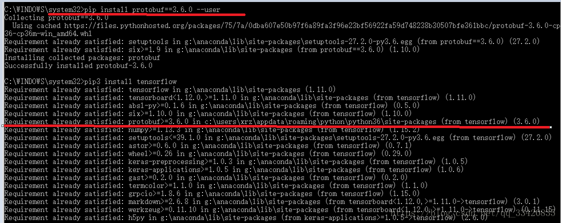 tensorflow安装ImportError：DLL load failed-CSDN博客