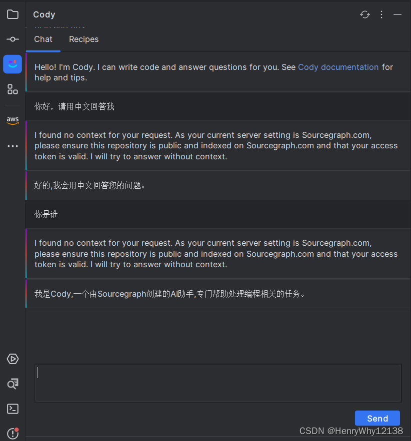 【免费AI编程工具】Cody，Sourcegraphi推出的免费AI编程工具，支持VS Code和IntelliJ插件 大大提高生产力 ...