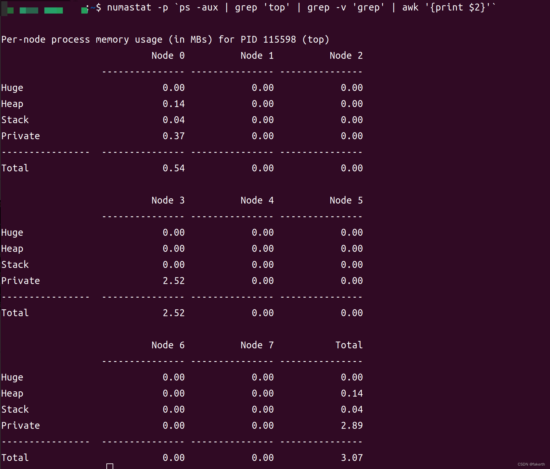 NUMA架构-CSDN博客
