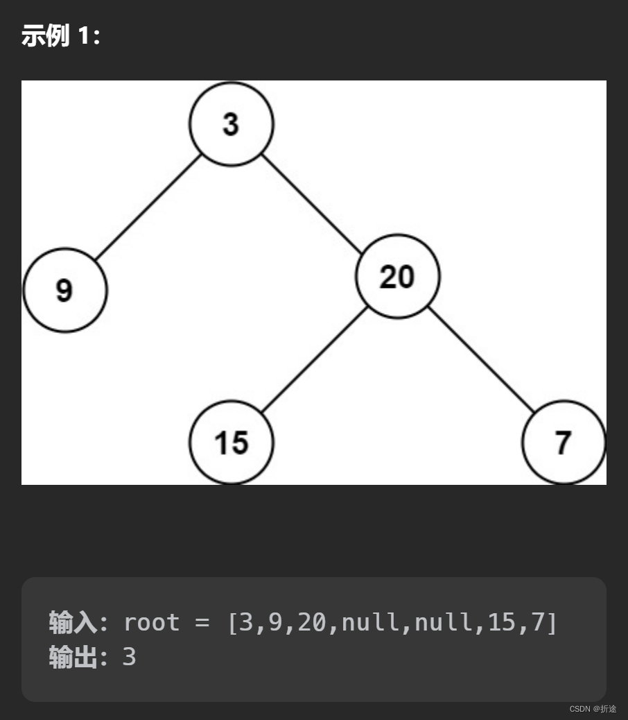 【leetcode75】第三十三题 二叉树的最大深度 Csdn博客