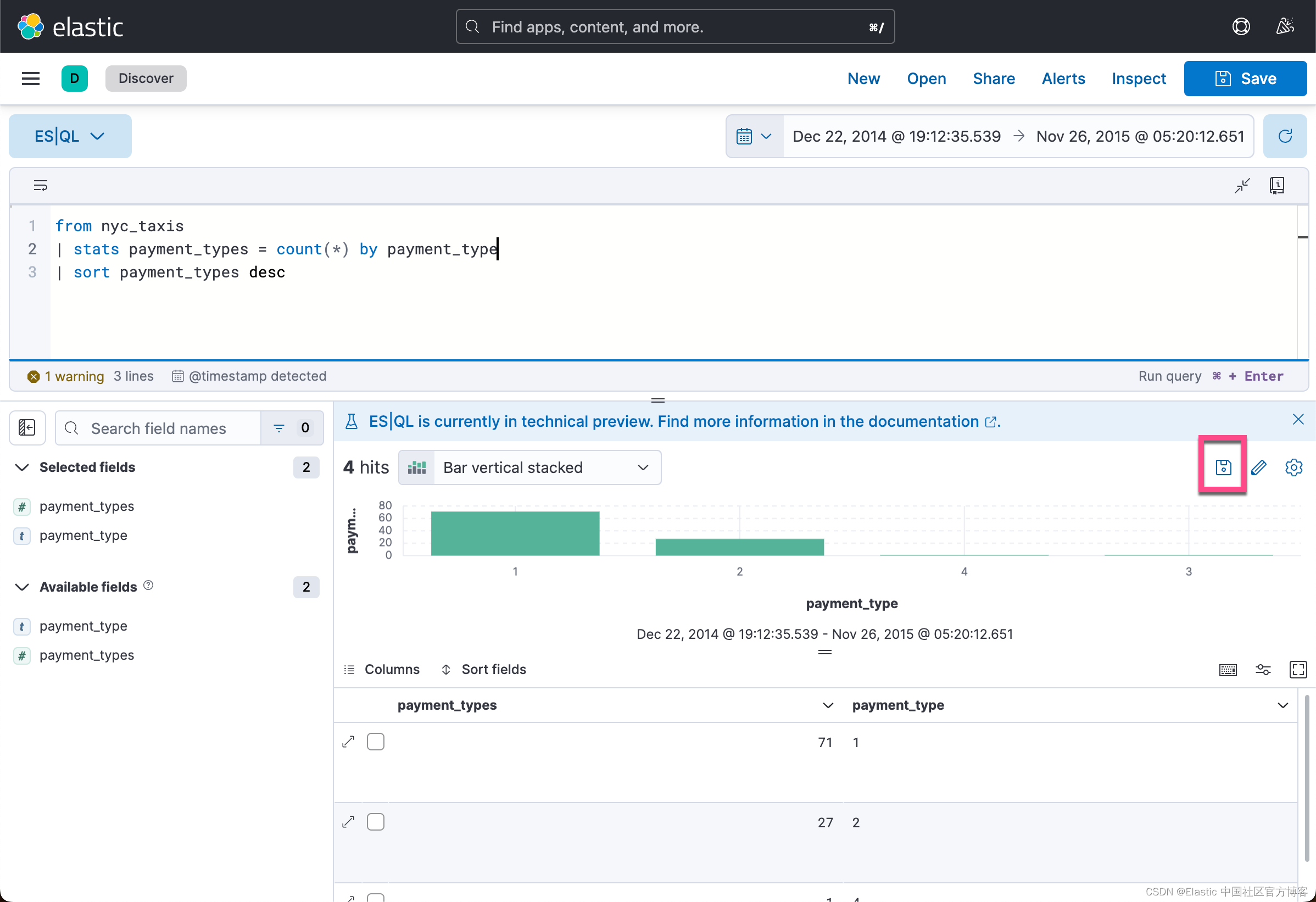 Elasticsearch：ES|QL 动手实践_es|ql练习-CSDN博客
