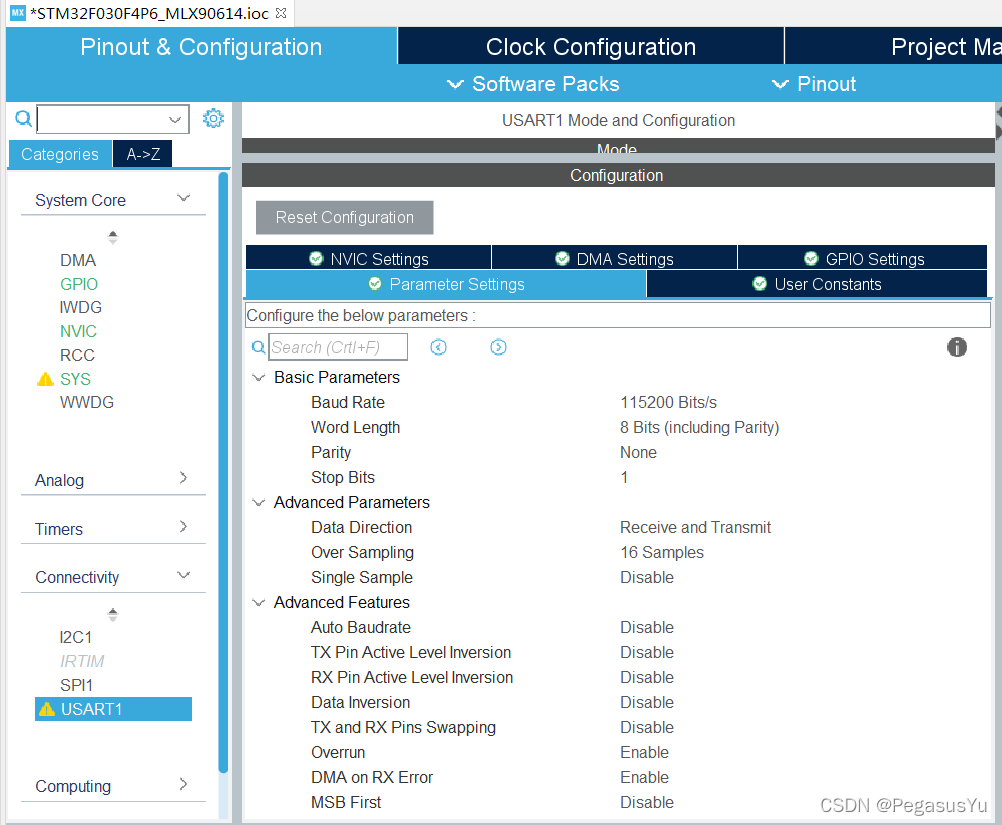 STM32模拟I2C协议获取MLX90614红外温度传感器测温数据（Open Drain管脚配置）_mlx90614 i2c读取-CSDN博客