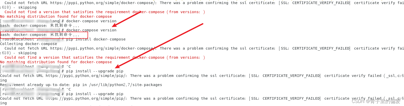 Bash Docker Compose 未找到命令 Bash Docker Compose 未找到命令 Csdn博客