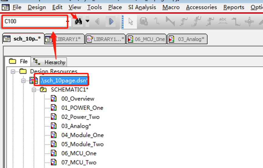Cadence OrCAD Capture 四种定位到图纸指定位置的方法说明_orcad cis使用tcl获取参考位号的坐标-CSDN博客