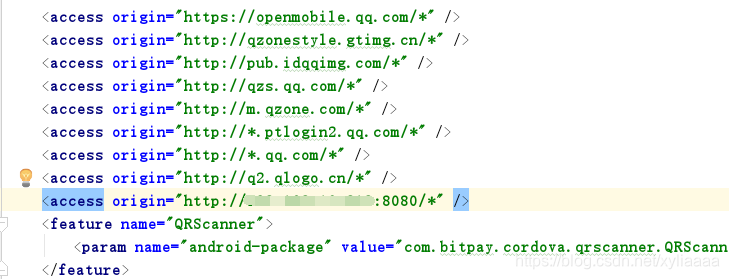 cordova白名单限制：W/SystemWebViewClient(16778): URL blocked by whitelist:-CSDN博客
