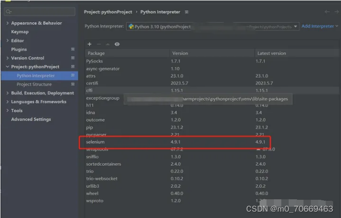 python3.10+selenium4.9.1初始化安装踩坑记_selenium 4.9-CSDN博客