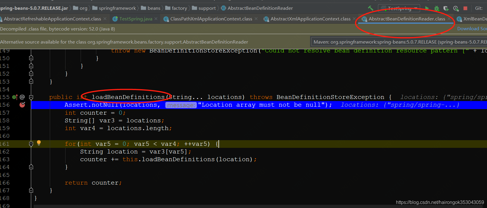 spring容器初始化中：加载beanDefinition的过程_configurablelistablebeanfactory. 加载bean-CSDN博客