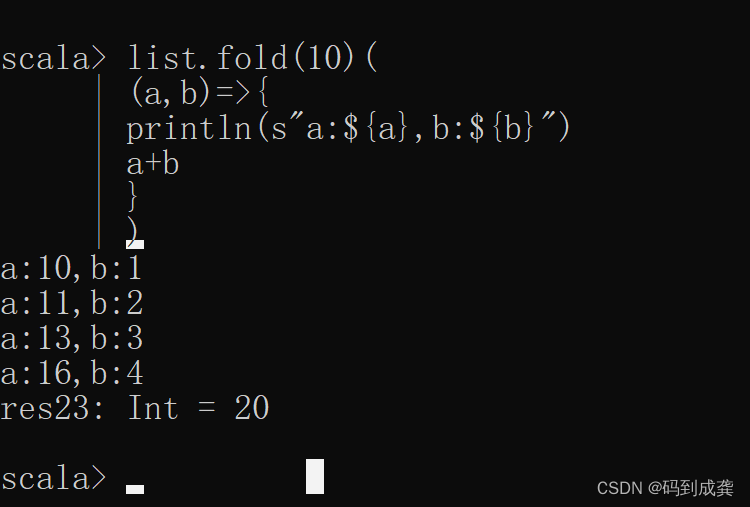 Scala011--Scala中的常用集合函数及操作Ⅱ_scala reduceleft-CSDN博客