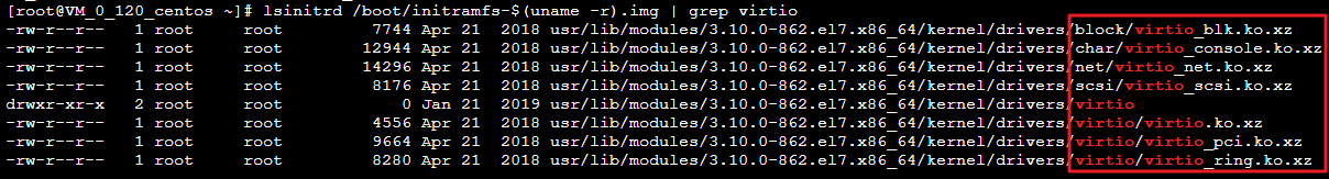 如何检查Linux系统下的Virtio 驱动_centos virtio-CSDN博客