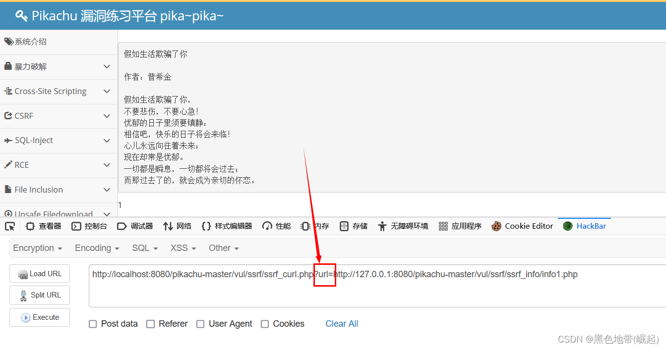 （29.2）【SSRF漏洞】原理、危害利用、触发点、利用过程、协议使用……_ssrf漏洞curl和file-get区别-CSDN博客
