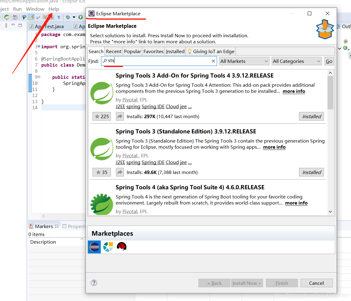 eclipse中run as选项卡下没有springboot app这个启动项_eclipse没有springboot-CSDN博客