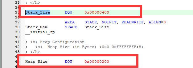 STM32 stack_size和heap_size大小设置的意义_heap size-CSDN博客
