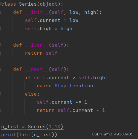 Python Iterator 自定义实现及运用示例解析_itertools 自定义iter-CSDN博客