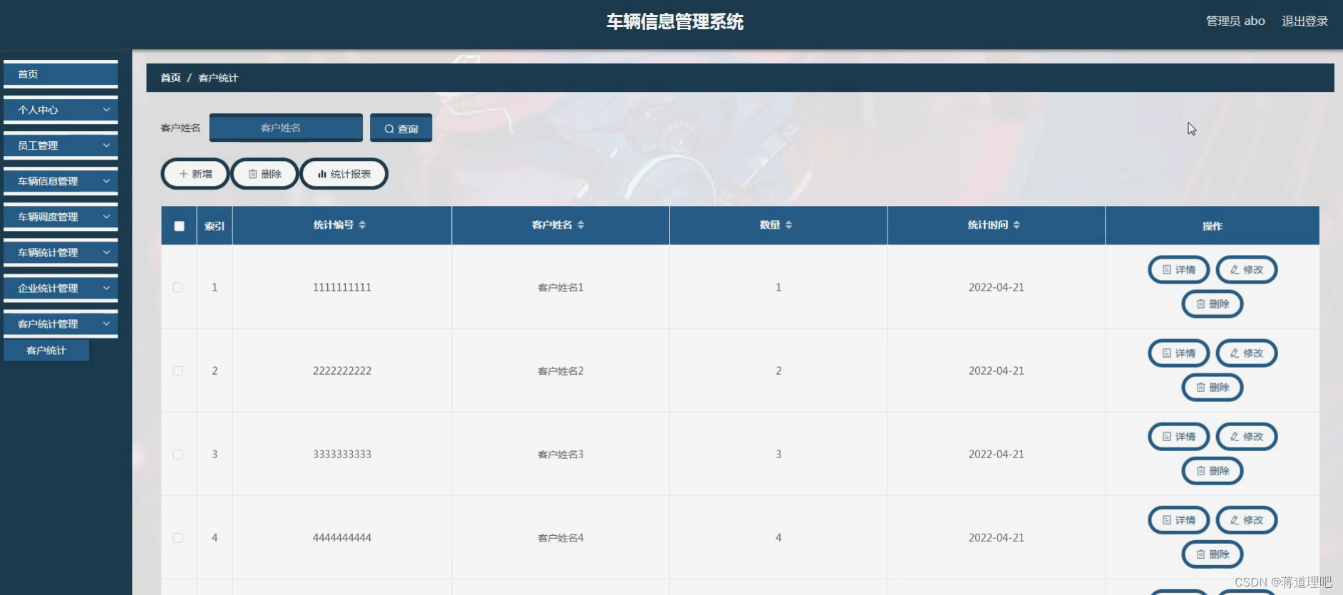 Springboot毕设项目车辆信息管理系统v3564（javavuemybatismavenmysql）springbootvue的企业车辆信息管理系统 Csdn博客
