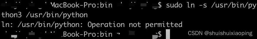 macos安装node-sass报错（缺少python环境变量导致的）_sass_shuishuixiaoping-GitCode 开源社区