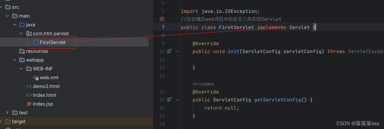 Web工程和Servlet_idea webapp-CSDN博客