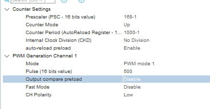 stm32cubemx PWM_stm32 pwm fast mode-CSDN博客