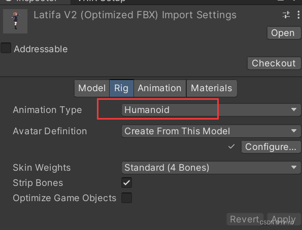 Unity HurricaneVR 插件中的 VRIK 设置-CSDN博客