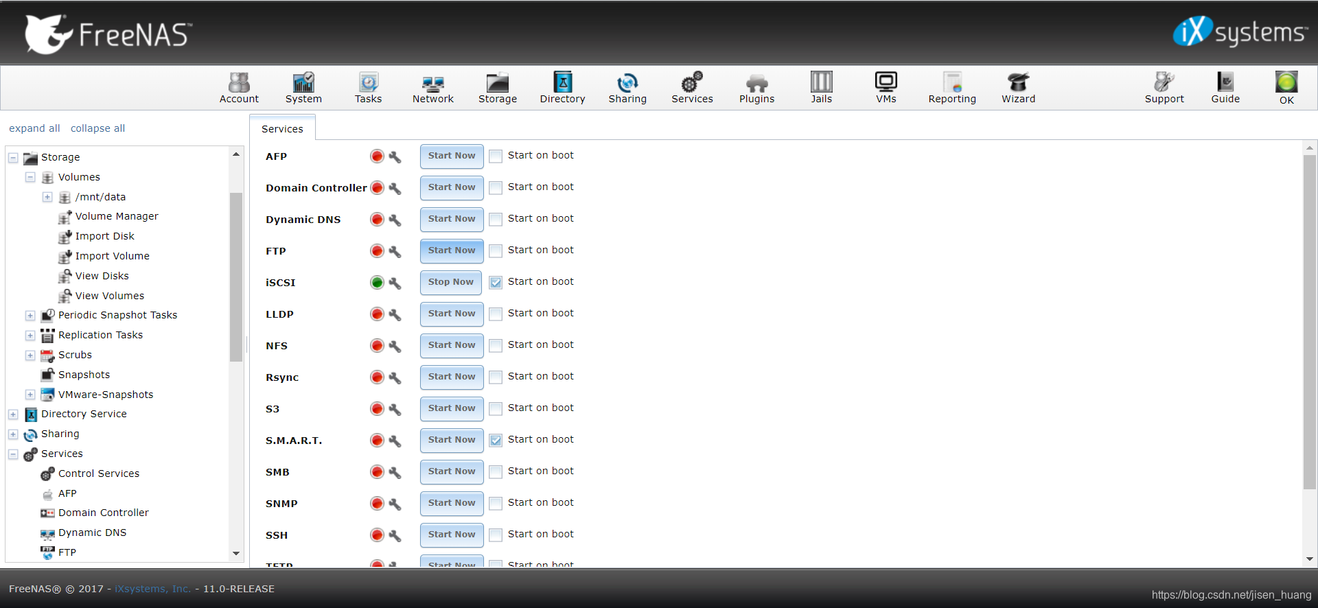 hyper-v 下 freenas11 安装 iscsi服务_黄继生 jisen-华为开发者空间