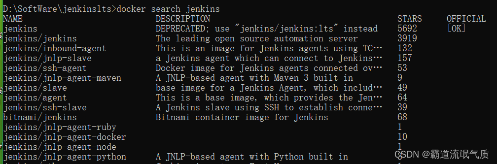 DockerCompose中部署Jenkins（Docker Desktop在windows上数据卷映射）_docker desktop jenkins-CSDN博客