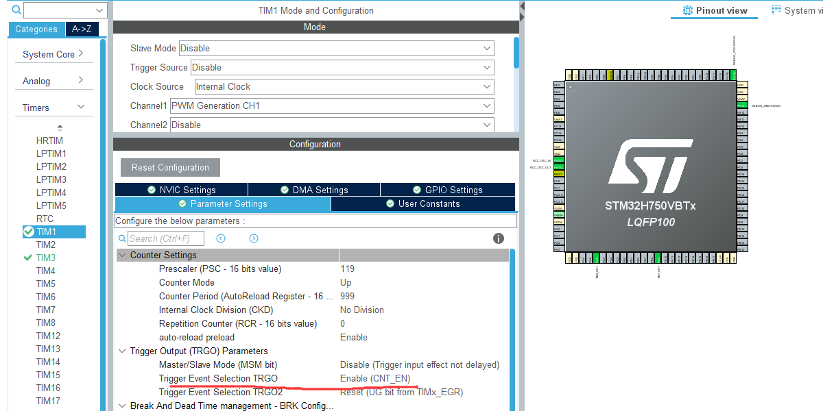 STM32单片机示例：多个定时器同步触发启动_stm32 定时器同步-CSDN博客