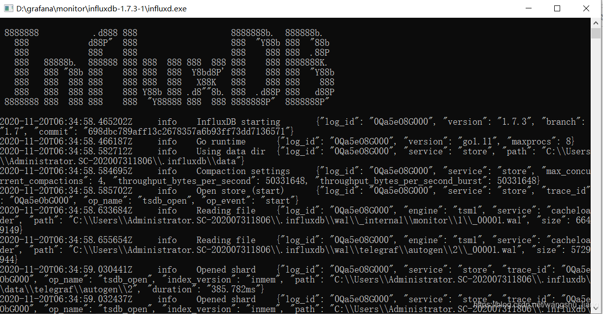 windows性能监控：Telegraf+InfluxDB+Grafana window服务器安装使用_win10 安装telegraf-CSDN博客