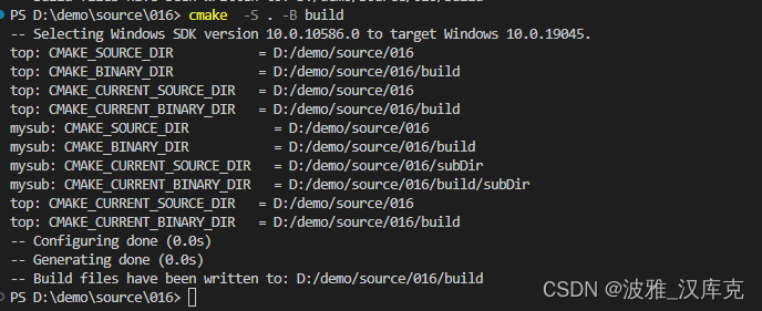 cmake操作目录_cmake build目录-CSDN博客