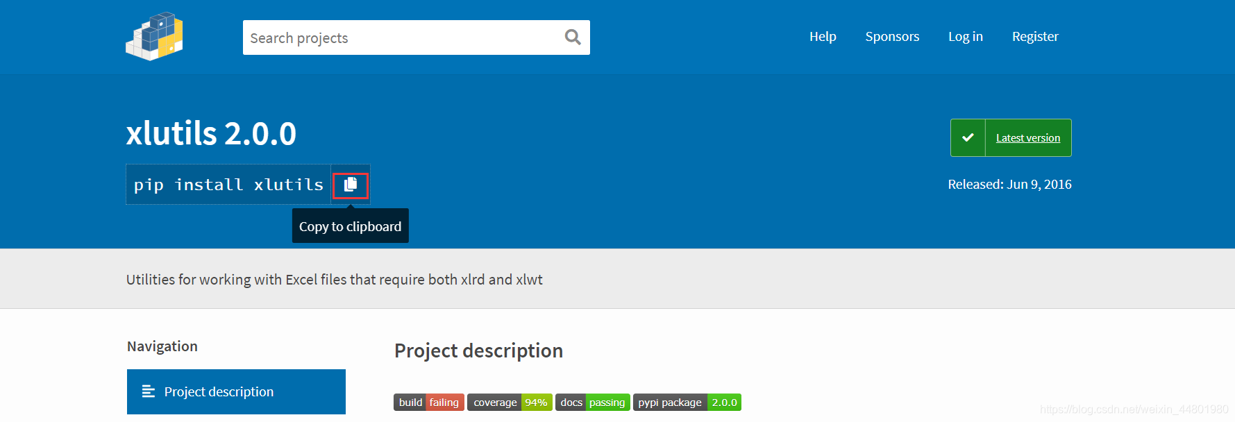 python的xlutils库安装-CSDN博客