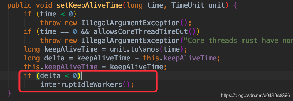 ThreadPoolExecutor中的keepAliveTime详解_threadpoolexecutor keepalivetime-CSDN博客