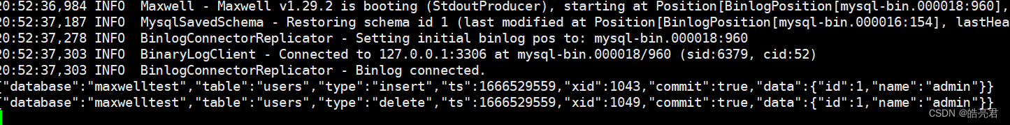 【Hadoop生态圈】9.使用Maxwell实时采集MySQL数据到Kafka中_kafka采集mysql-CSDN博客