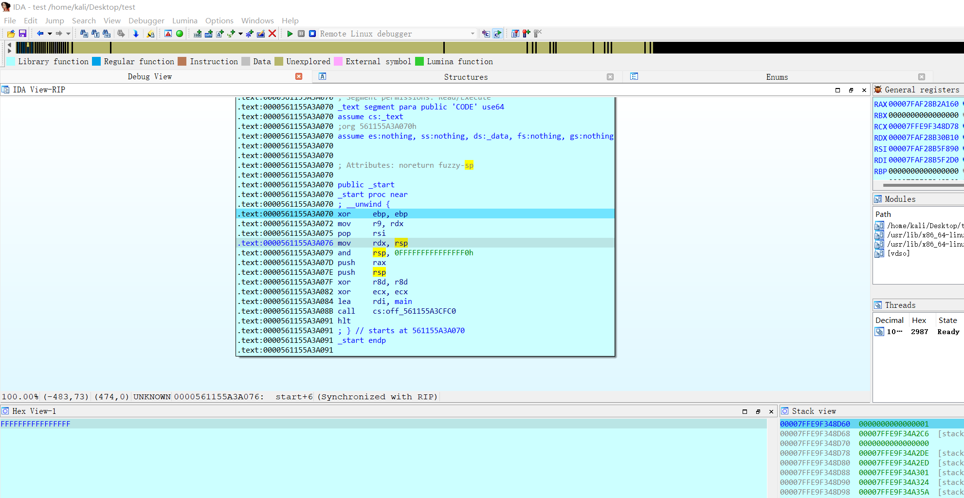 ida在kali-linux虚拟机上进行远程调试（提供可能的解决无法连接的思路）内含本机与linux虚拟机无法互相ping通的解决方法（见标题 ...