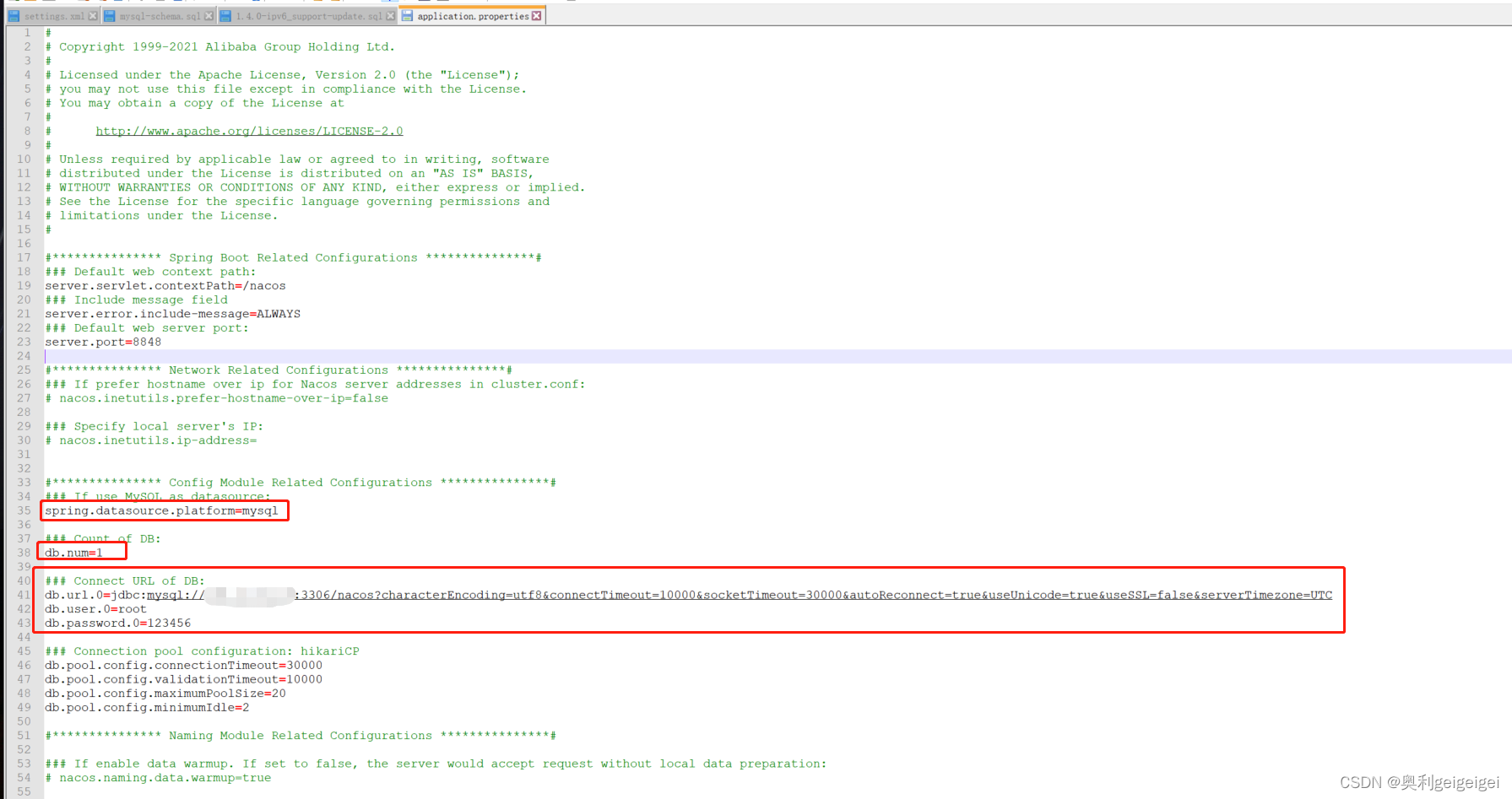 linux安装nacos2.2.0-CSDN博客