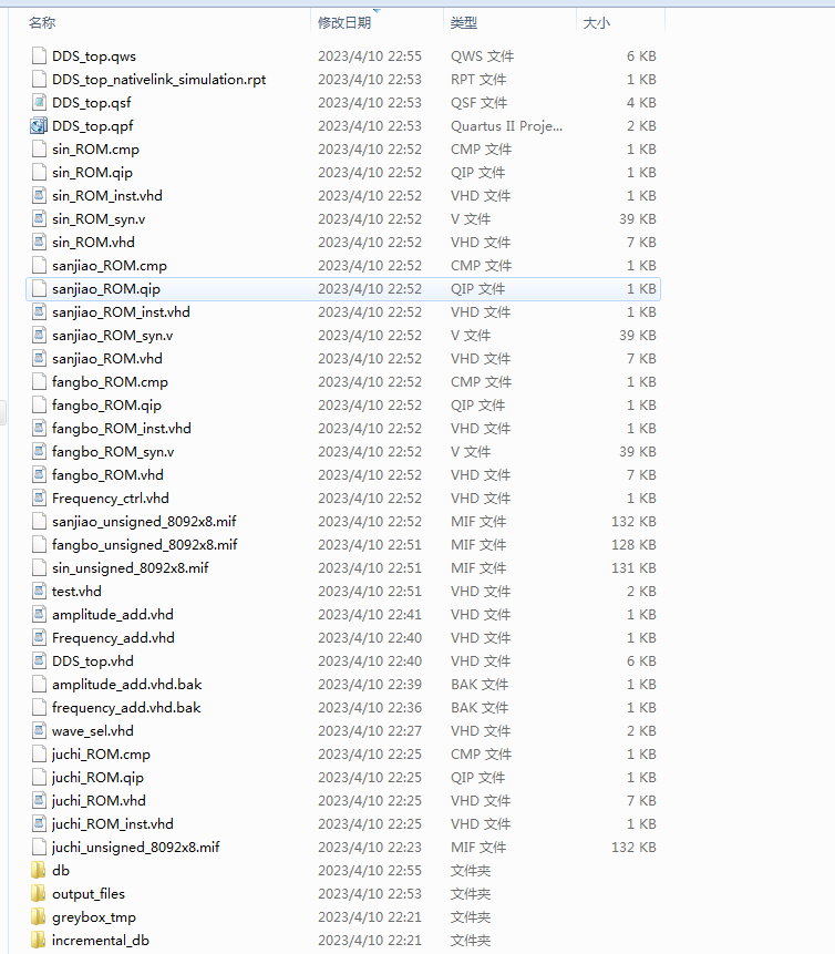 DDS信号发生器波形发生器VHDL_vhdl dds-CSDN博客
